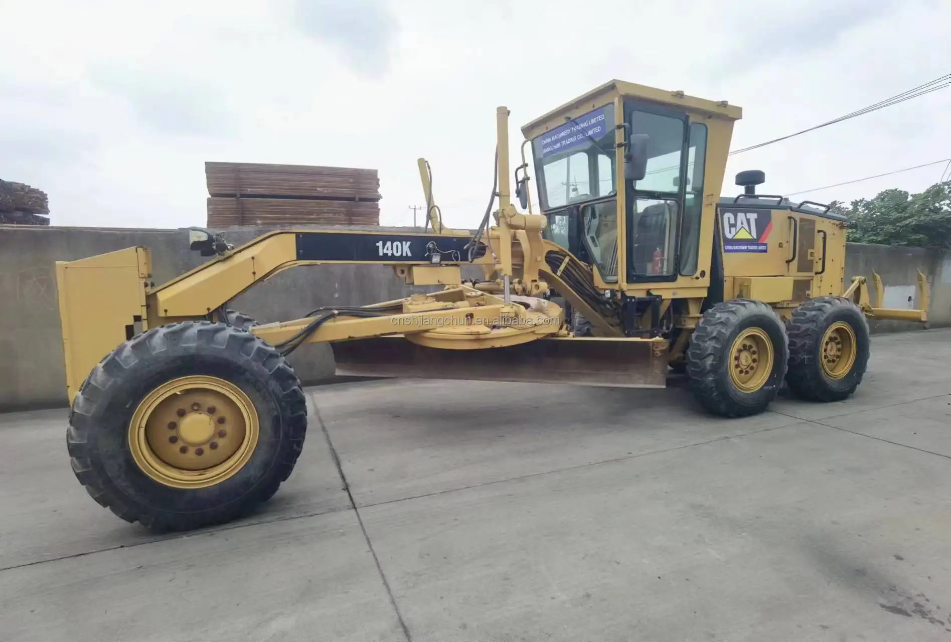 Orginal Used Cat 140K Motor Grader with CAT C7 Engine in Shanghai China ...