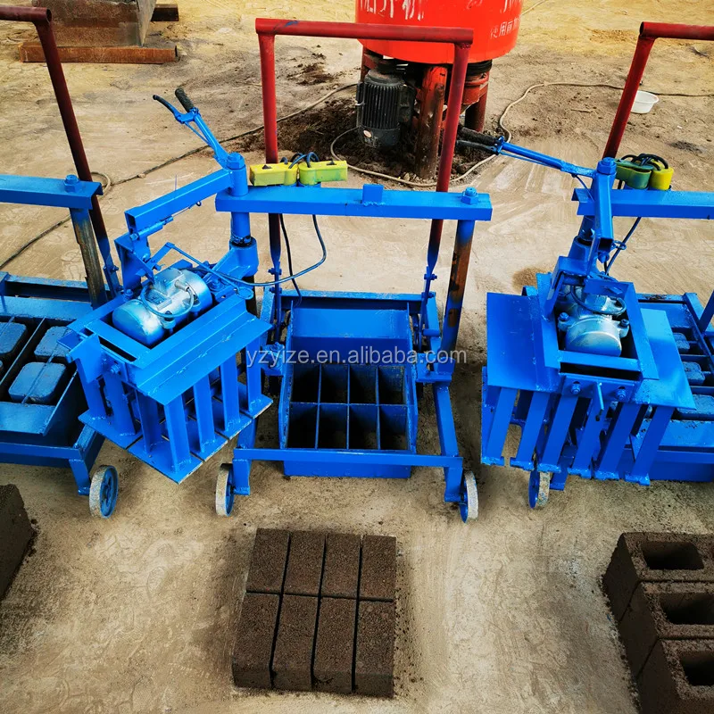 Manual Cement Interlocking Brick Press Machine - Yize