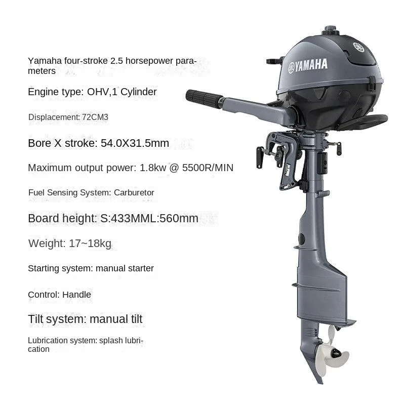 Original Yamaha Outboard Motor - Four-Stroke & Two-Stroke Options for ...