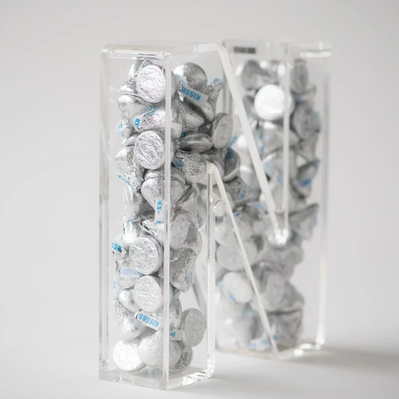 Acrylic Initial Candy Letter - Customizable Fillable Letters