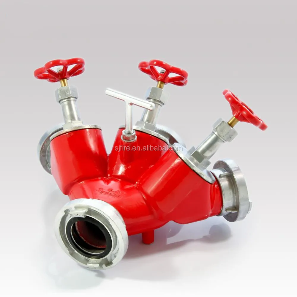 High Quality 2 Ways Breeching Dividers Valves for Fire Fighting
