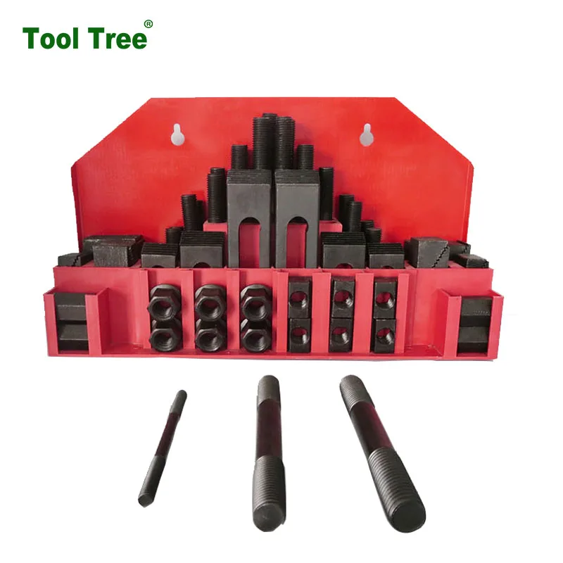 Milling Machine Clamping Set - 58pcs Kit for Precision