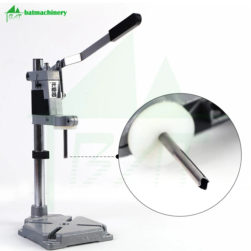 Hand Manual Small Coconut Top Cutting Hole Drilling Punching Machine ...