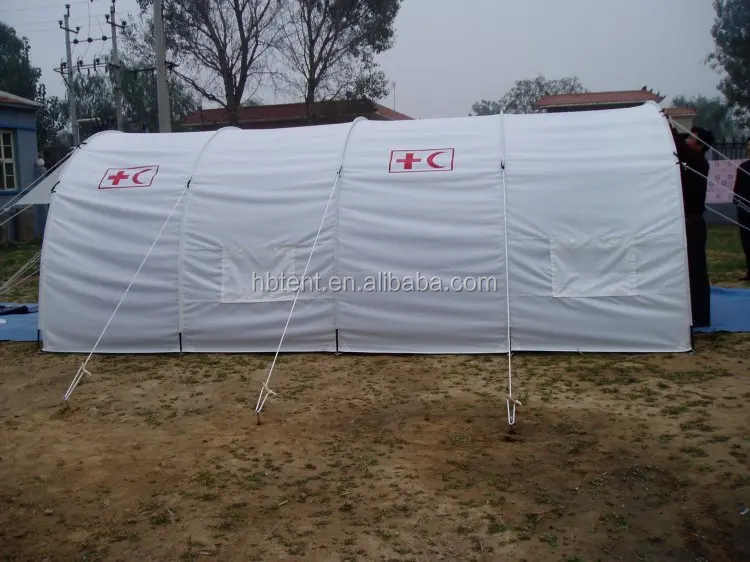 Red Cross Disaster Relief Tent United Nations Refugee Medical And ...
