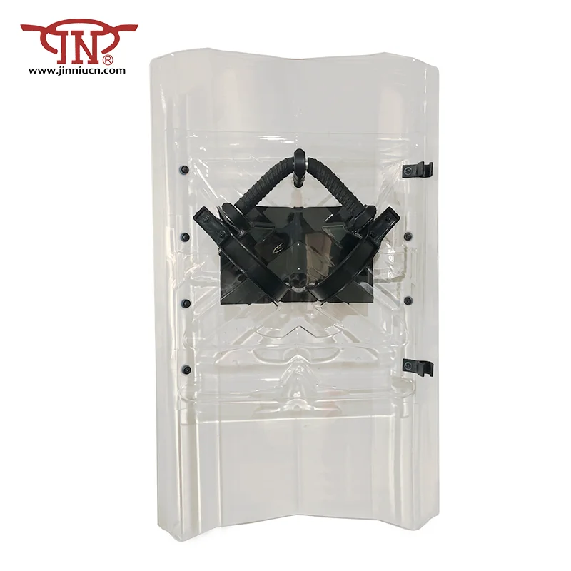 High Strength Pc Material Rectangle Polycarbonate Riot Shield - Buy Pc ...