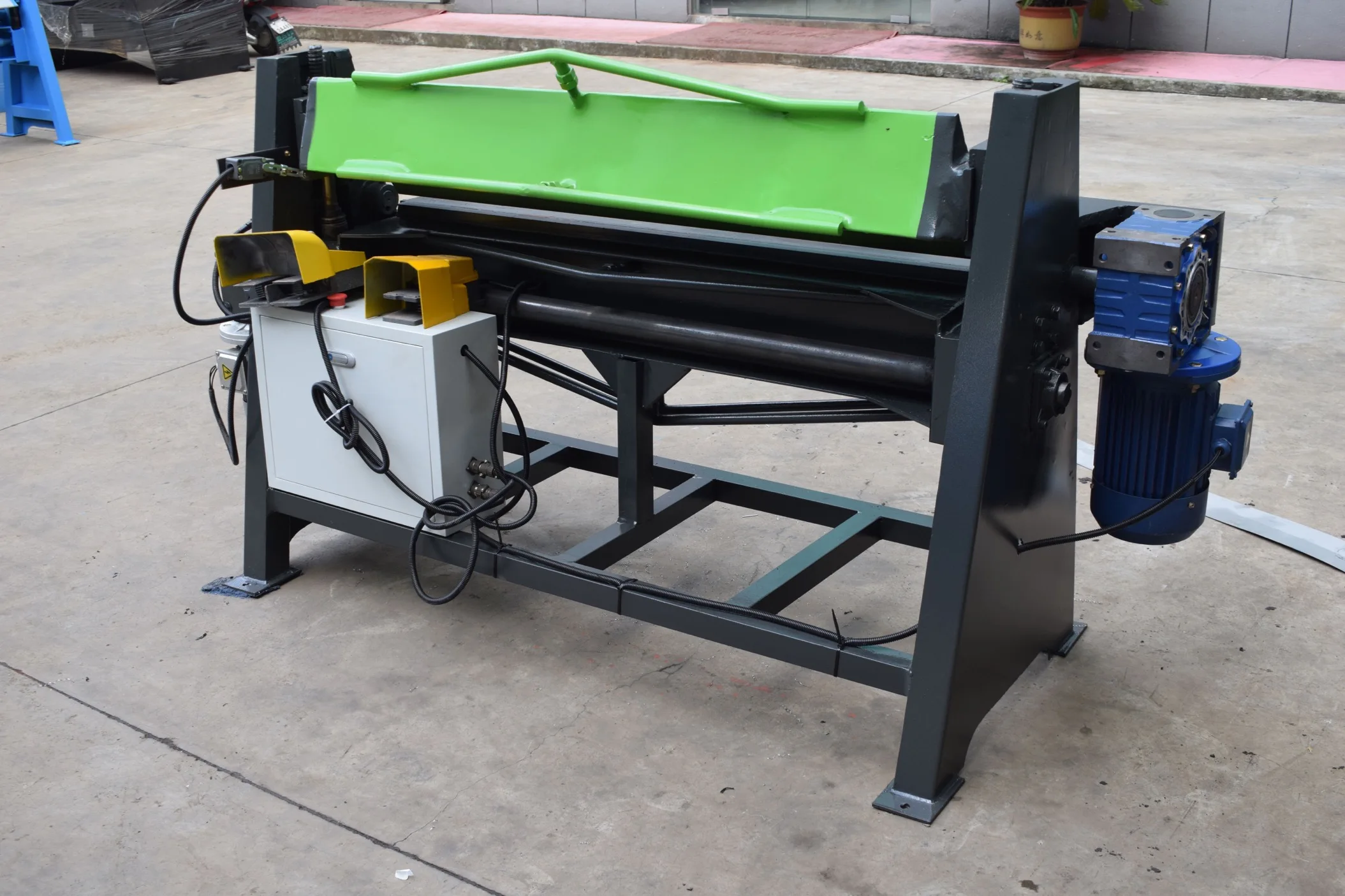 Manual Flange Bender Crimping Machine /plates To Manuals Folding ...