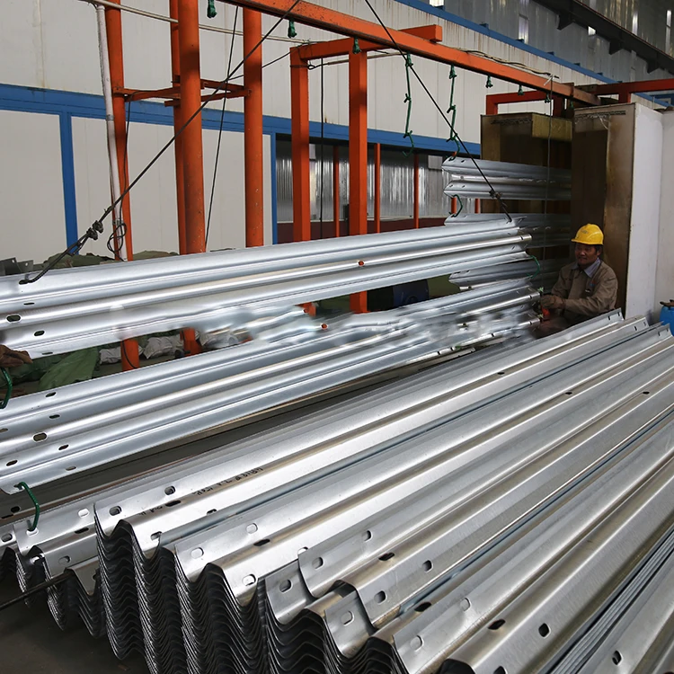 Vehicle Crash Barrier Road Safety Equipment Bridge Systems Galvanized ...