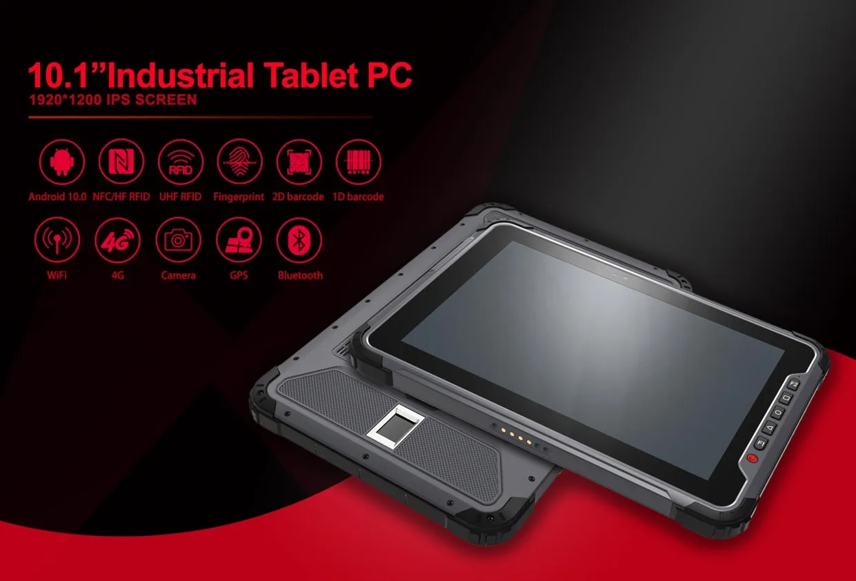 Senter Industrial Rugged Tablet Android Pc 10.1 Inch Fhd 500nit 4+64 4g ...