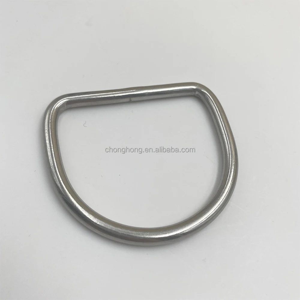 Stainless Steel Welded D Rings - 5mm x 50mm - OEM Available | Wholesale