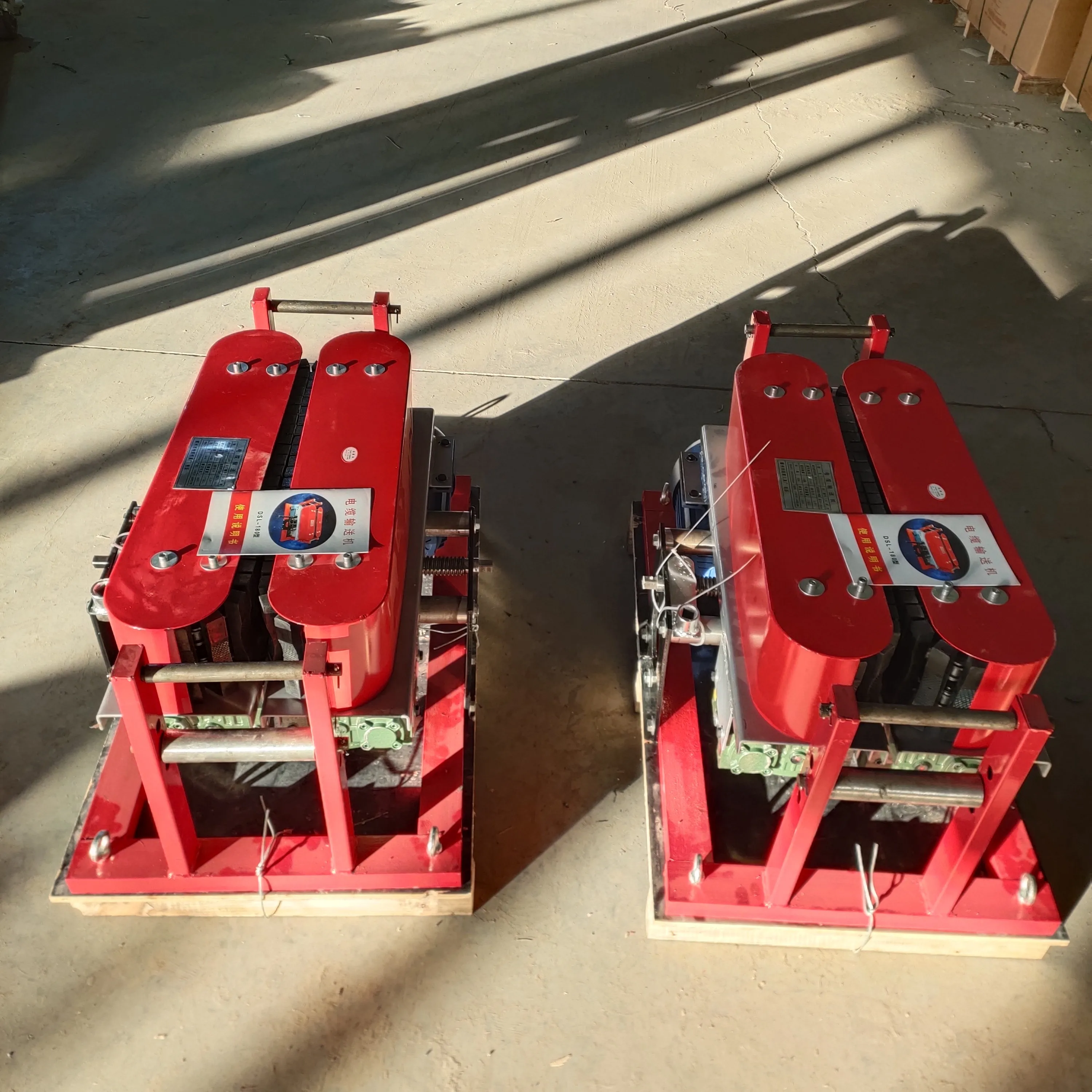 Underground Cable Transfer Pulling Machine Stringing Equipment Cable ...