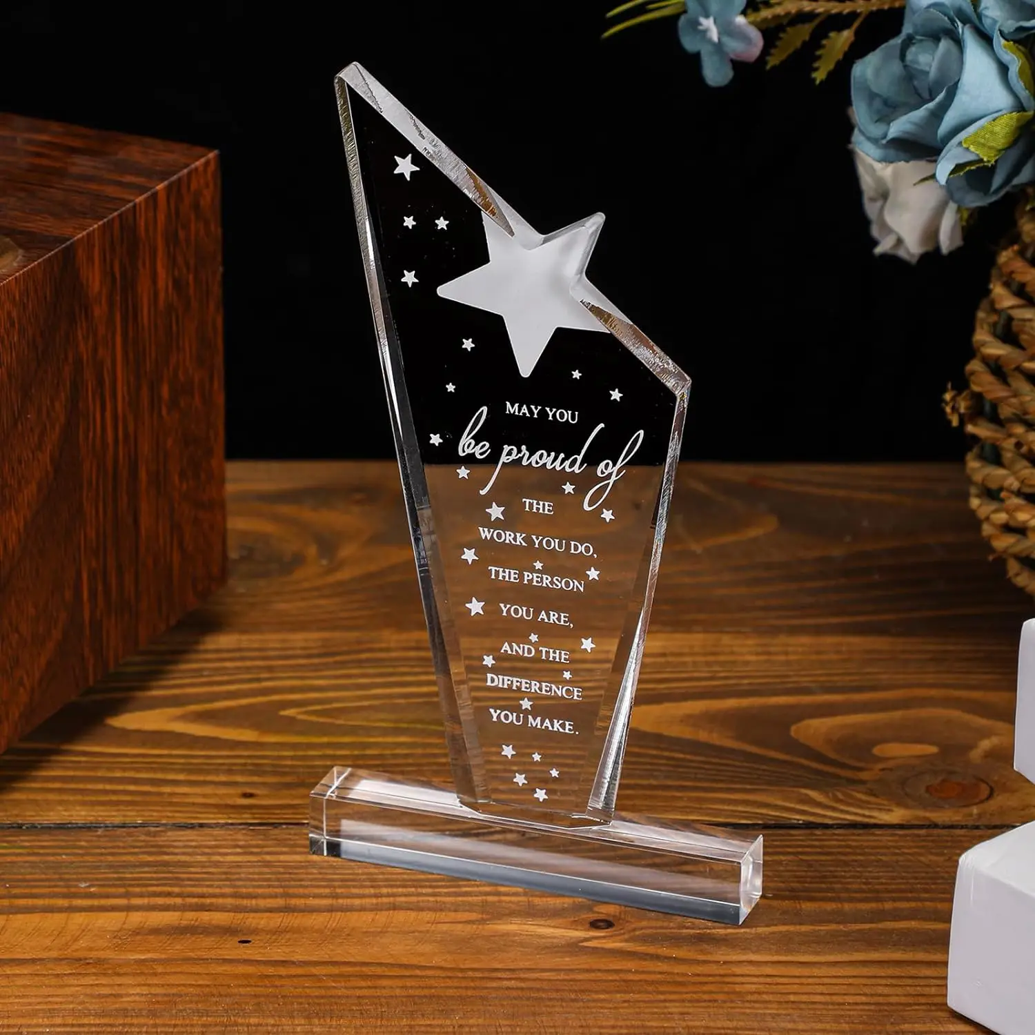 Trofeo De Agradecimiento - Acrylic Trophies for Awards