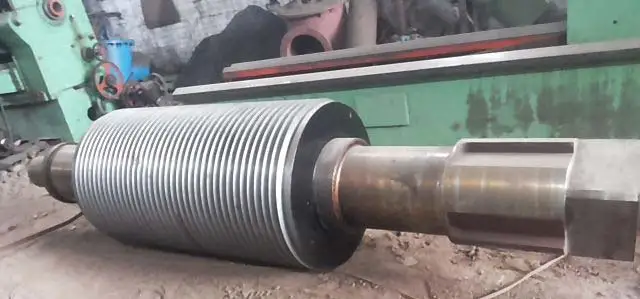 Custom Casting Steel Discharge Roller Sugar Mill Cane Crusher Roll ...