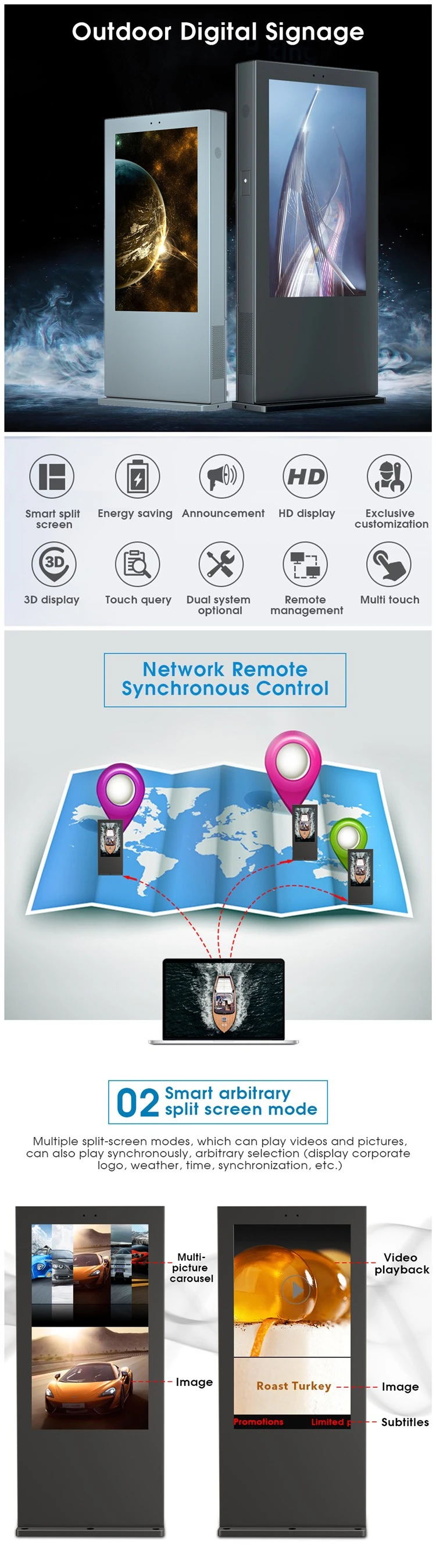 46 Inch Touch Screen All in One Advertising Digital TV| Alibaba.com