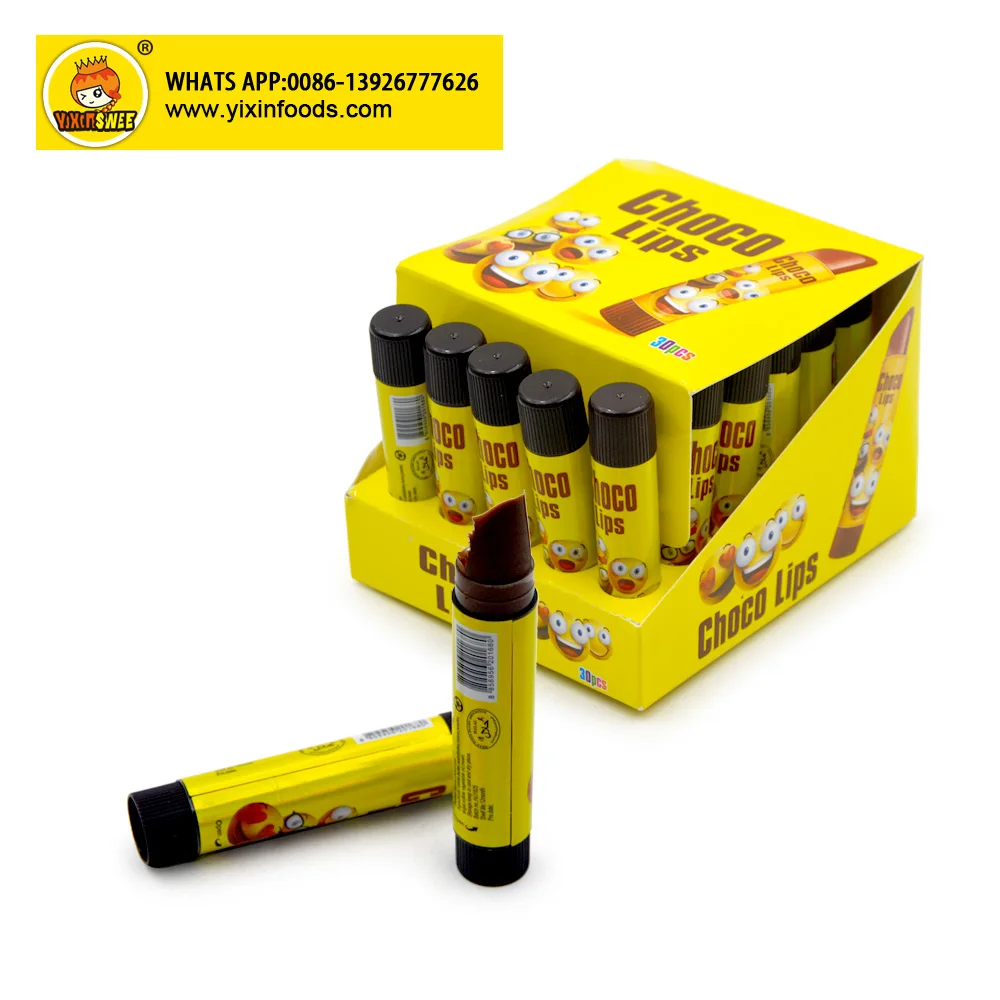 Choco Lips Chocolate Bar Lipstick Candy - Buy Chocolate,Lipstick ...