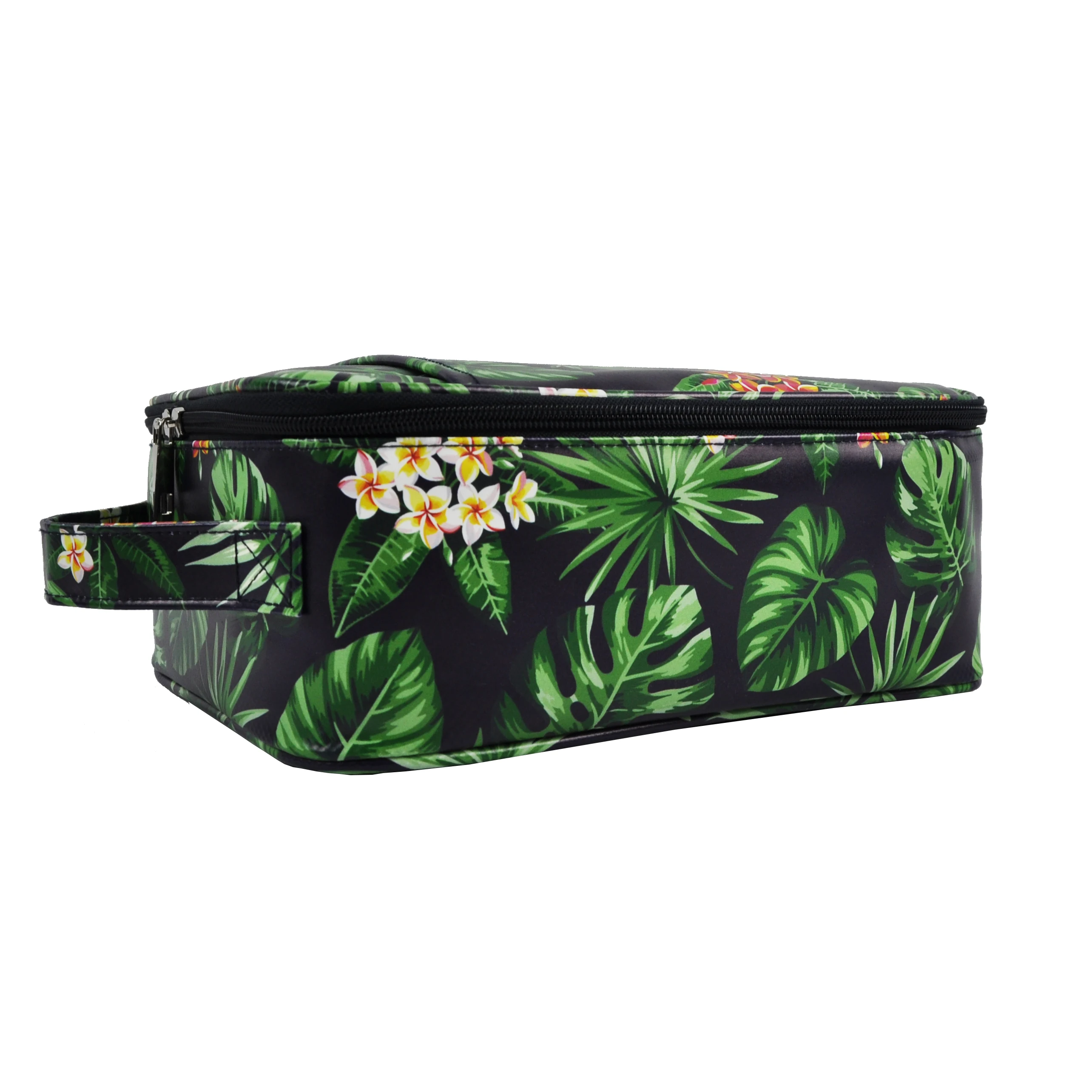 Tropical Palm Leaves Lunch Box Tote Reusable Insulated School Cooler ...