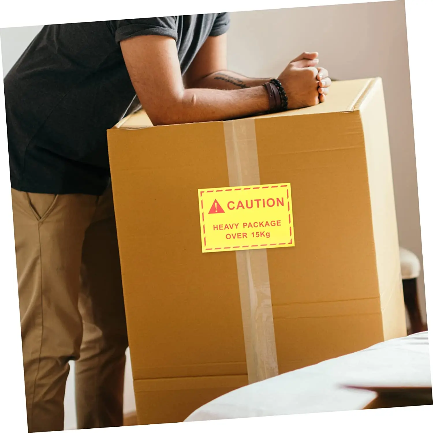 Overweight Warning Stickers Stickers Warning Decals Adhesive Shipping ...