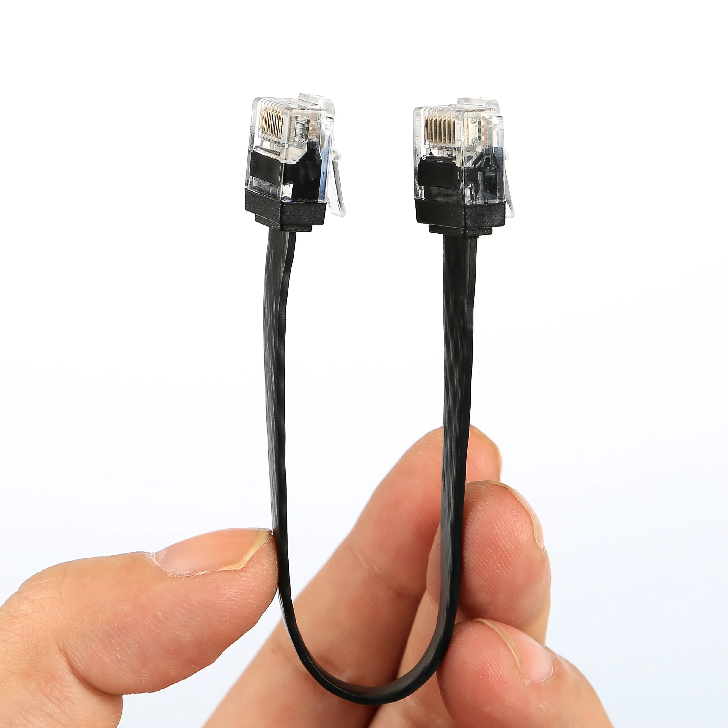 High Quality Flat Network Cable Rj45 Short-mode Utp Male To Male Flat ...