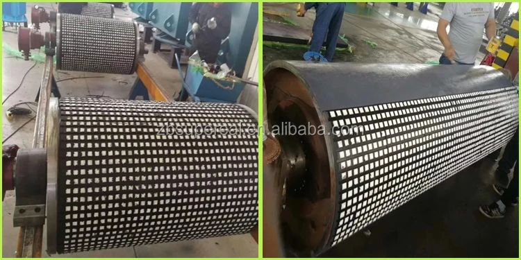 Alumina Ceramic Dimple Tile With Groove Back For Ceramic Pulley Lagging ...