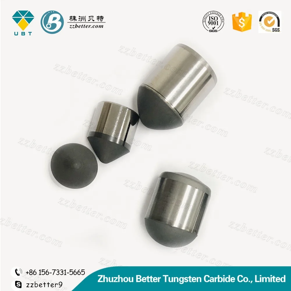 PDC Cutters in Shape of Dome Button Cylinder PDC Button