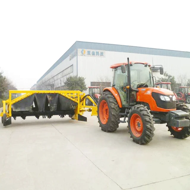 Low Cost!! Tractor Pto Towable Hydraulic Compost Turner,Turner Machine ...