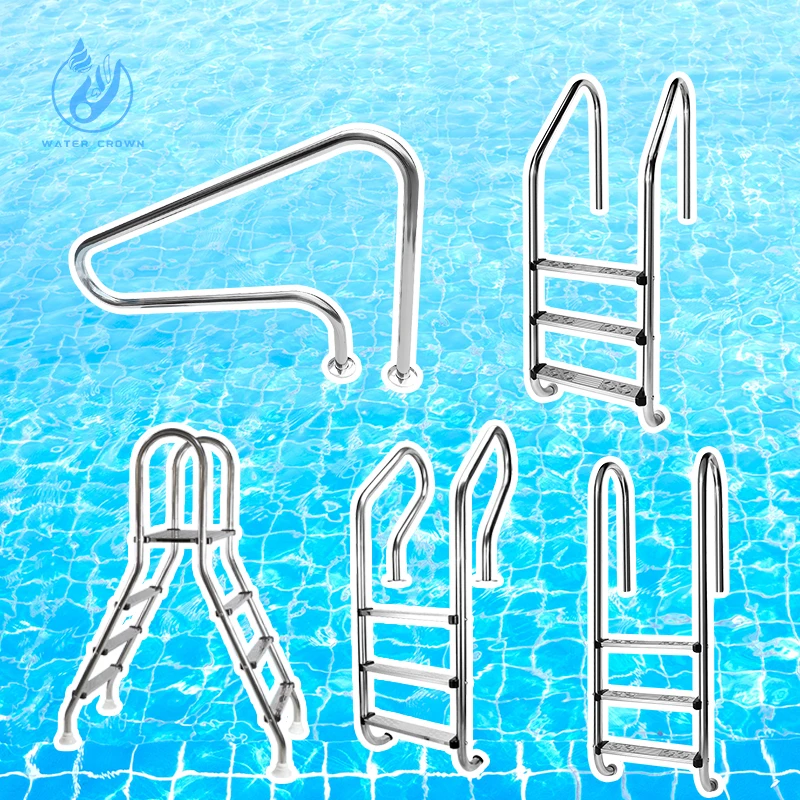 Swimming Pool Stair Ladder For Floating Platform Natatorium Swimming ...