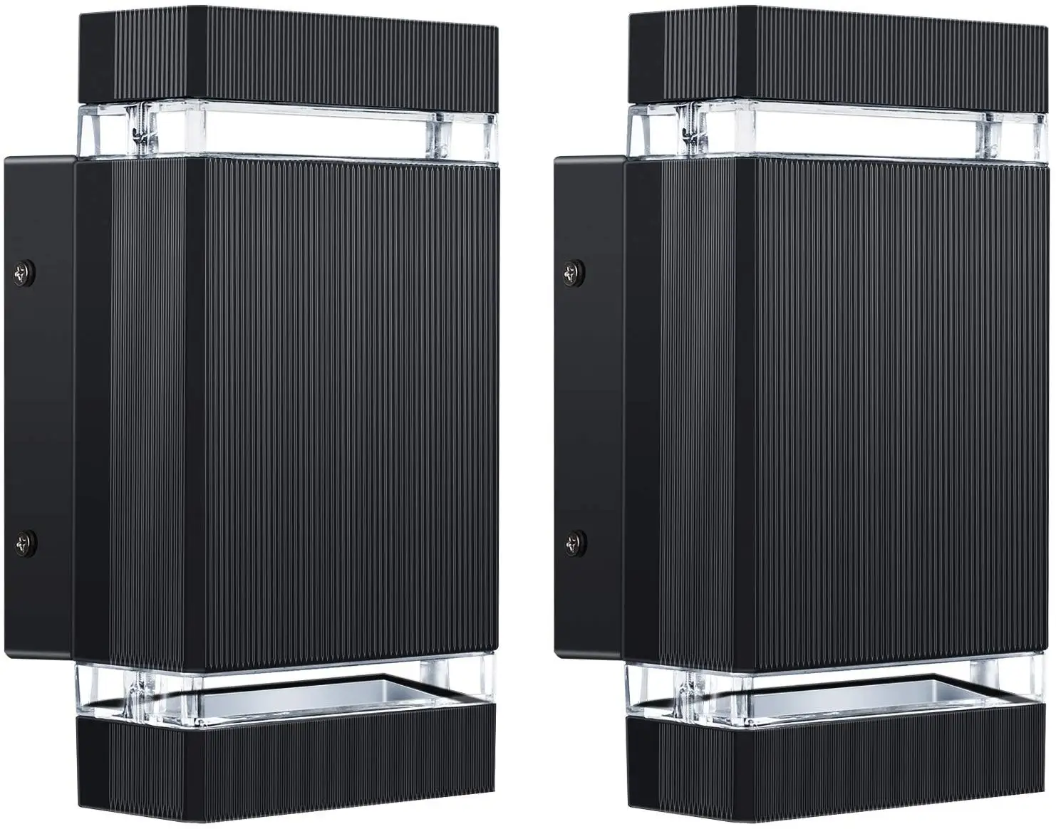 LED Square up down Wall Light - Aluminum Sconce for Outdoor