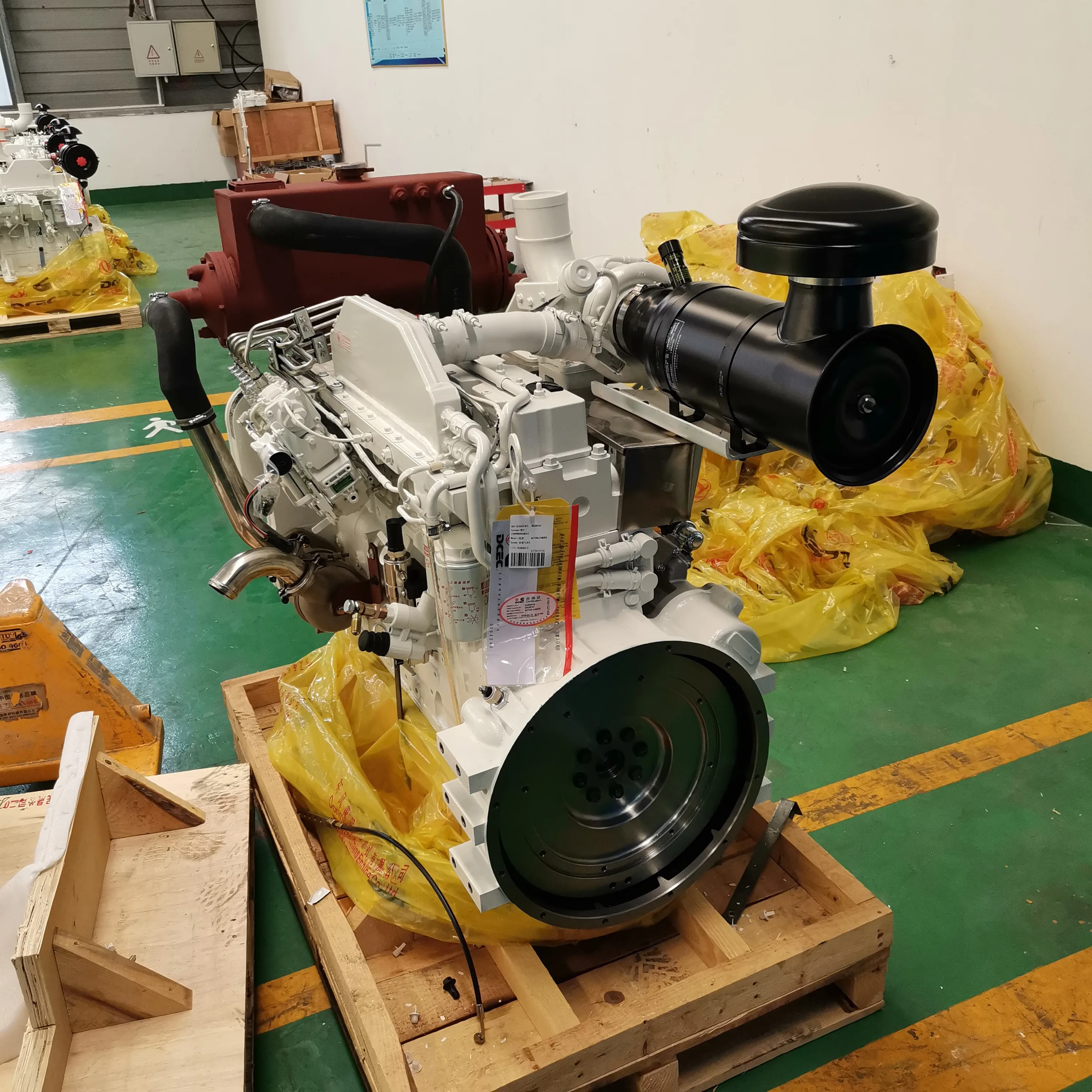 Dongfeng 6cta8.3 -m205 Marine Diesel Engine - Buy 4 Stroke Diesel ...