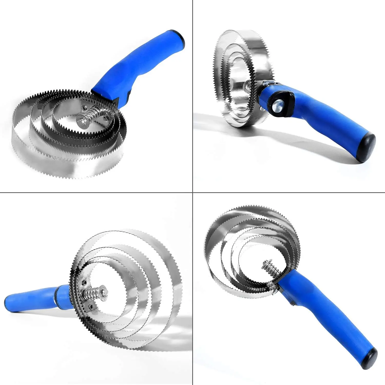 In Stock Horse Reversible Metal Horse Curry Comb Anti-itch Brush 4-ring ...