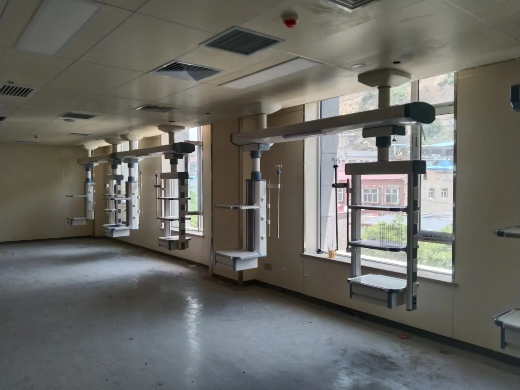 Hospital Furniture Icu Equipment Medical Ceiling Ch-g13 Series Pendant ...