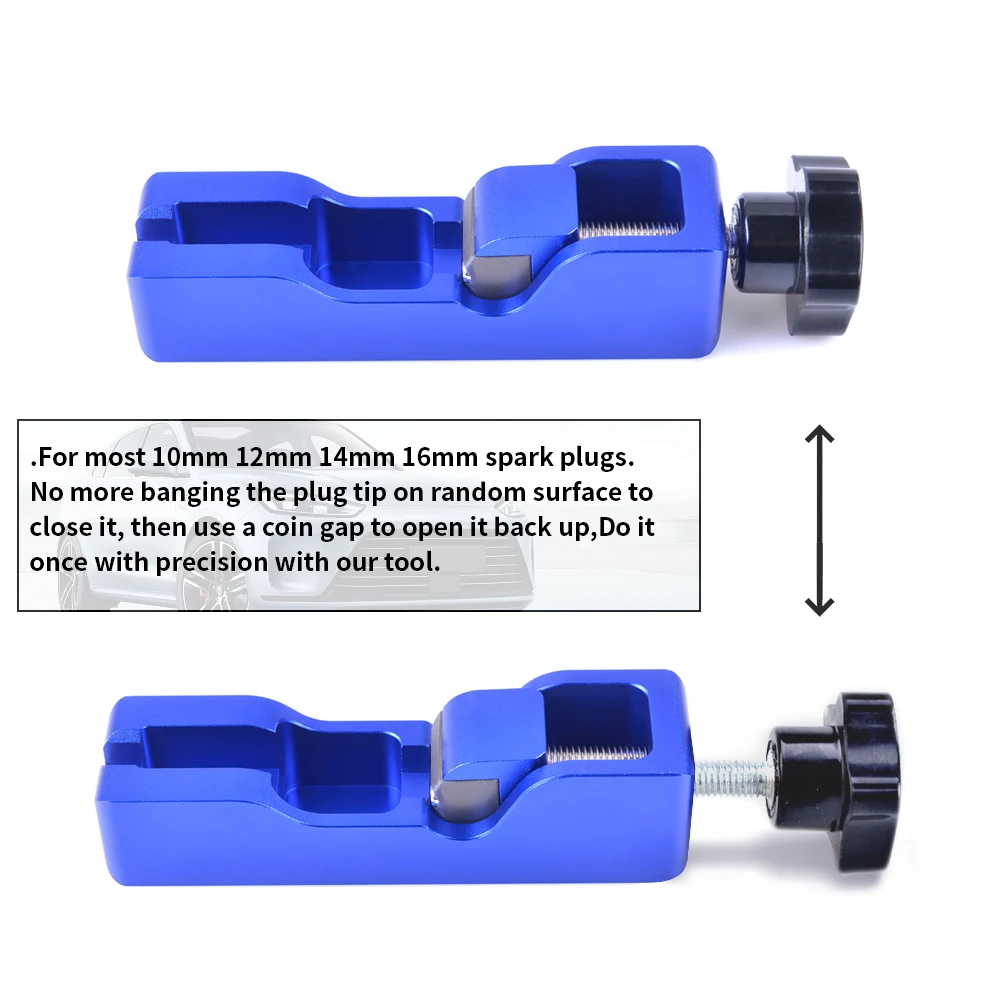 Universal Spark Plug Gap Tool - Compatible with Most Sizes
