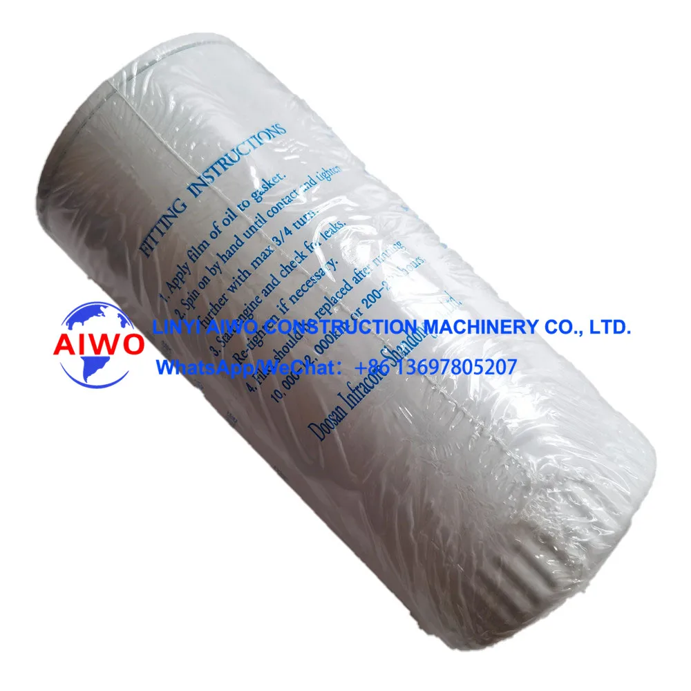 Doosan SD300 Wheel Loader Fuel Filter - Original Quality