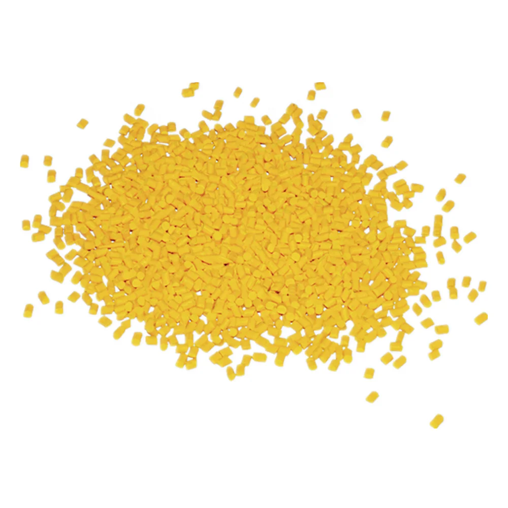 Recycled Hdpe Yellow Color Masterbatch With Plastic Raw Material ...