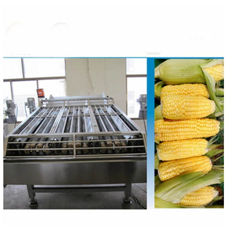 Automatic Sweet Corn Peeling Machine - Efficient & Durable