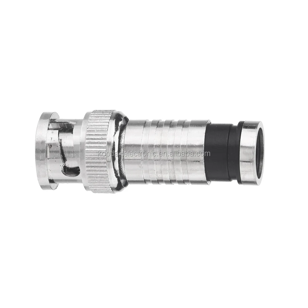 Bnc Connector Male Compression Coax Cctv Cable Connectors Bnc ...