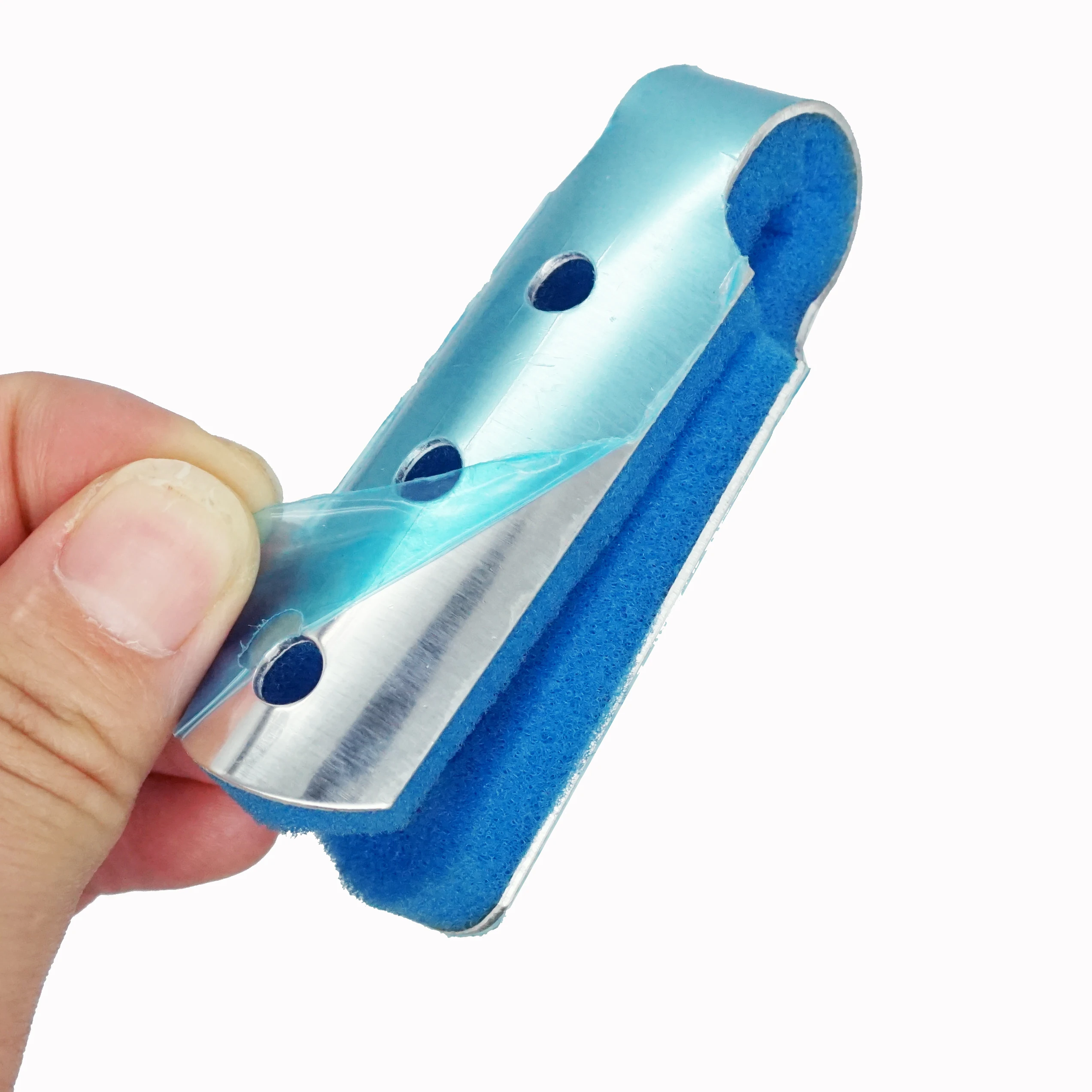 Foam Padded Aluminum Finger Brace Protector Orthopedic Fracture ...