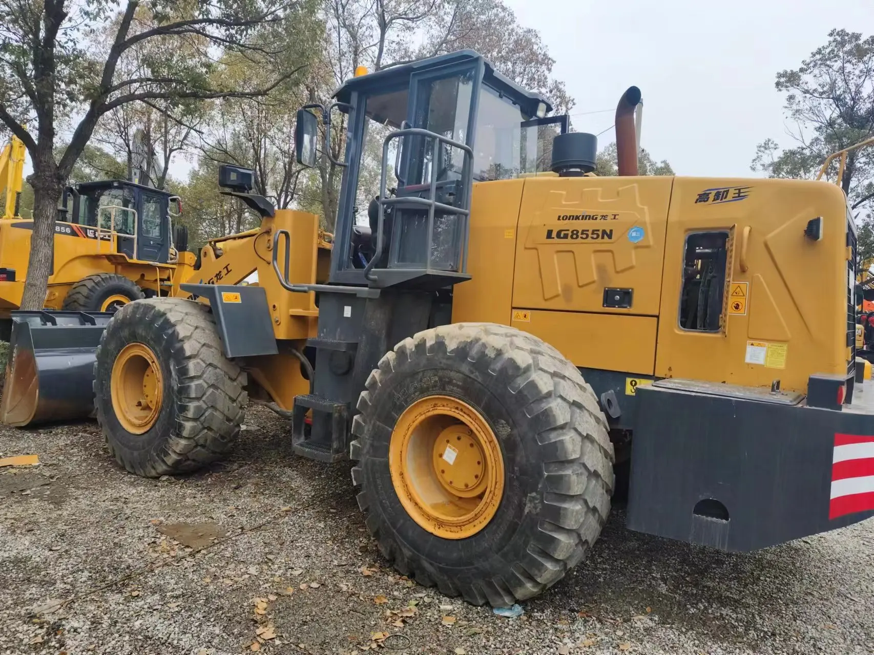 Used Wheel Loader Lonking Lg 833b /855n Agricultural Loader With High ...