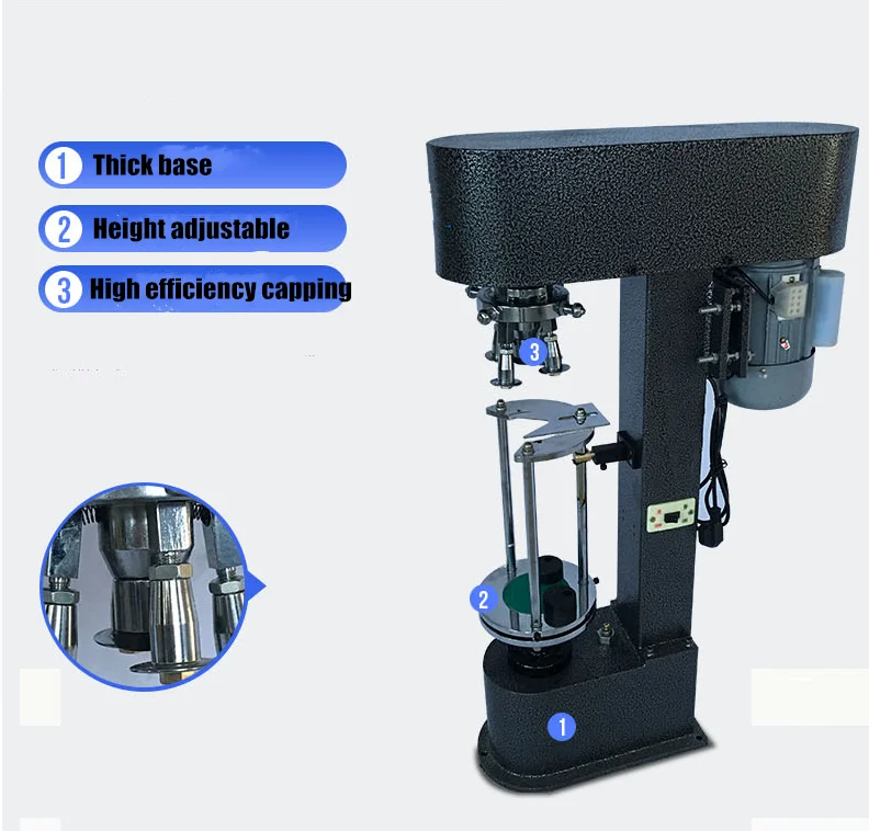 Wholesale Aluminum Wine Stelvin Screw Cap Ropp Capper Glass Bottle ...