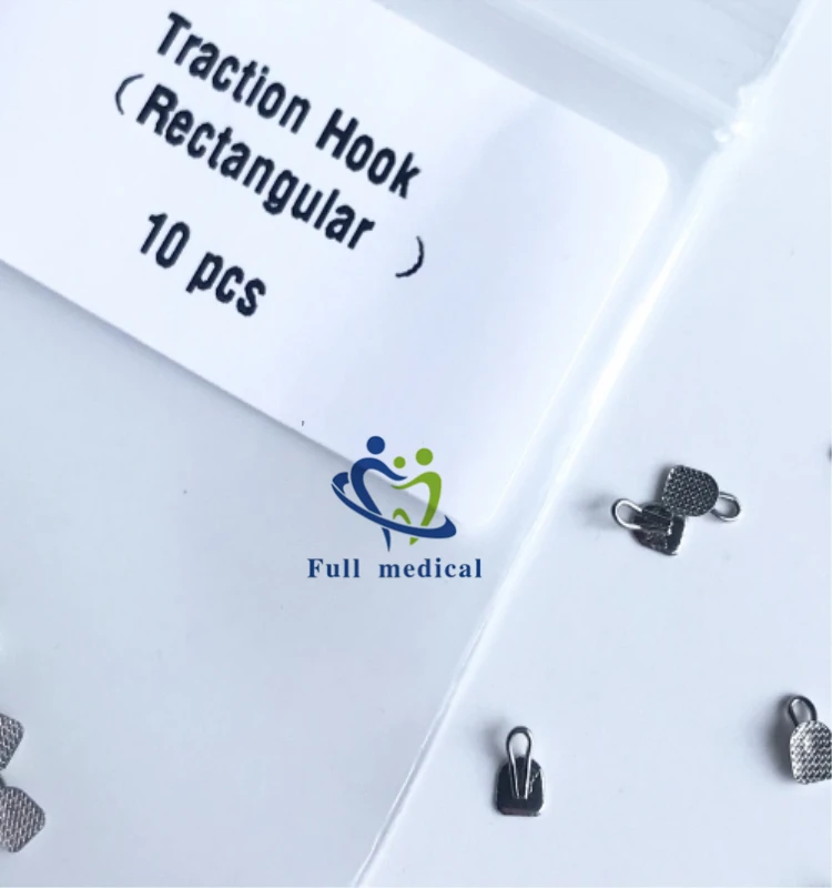 Full Medical High Quality Dental Traction Hook Rectangular Orthodontic ...
