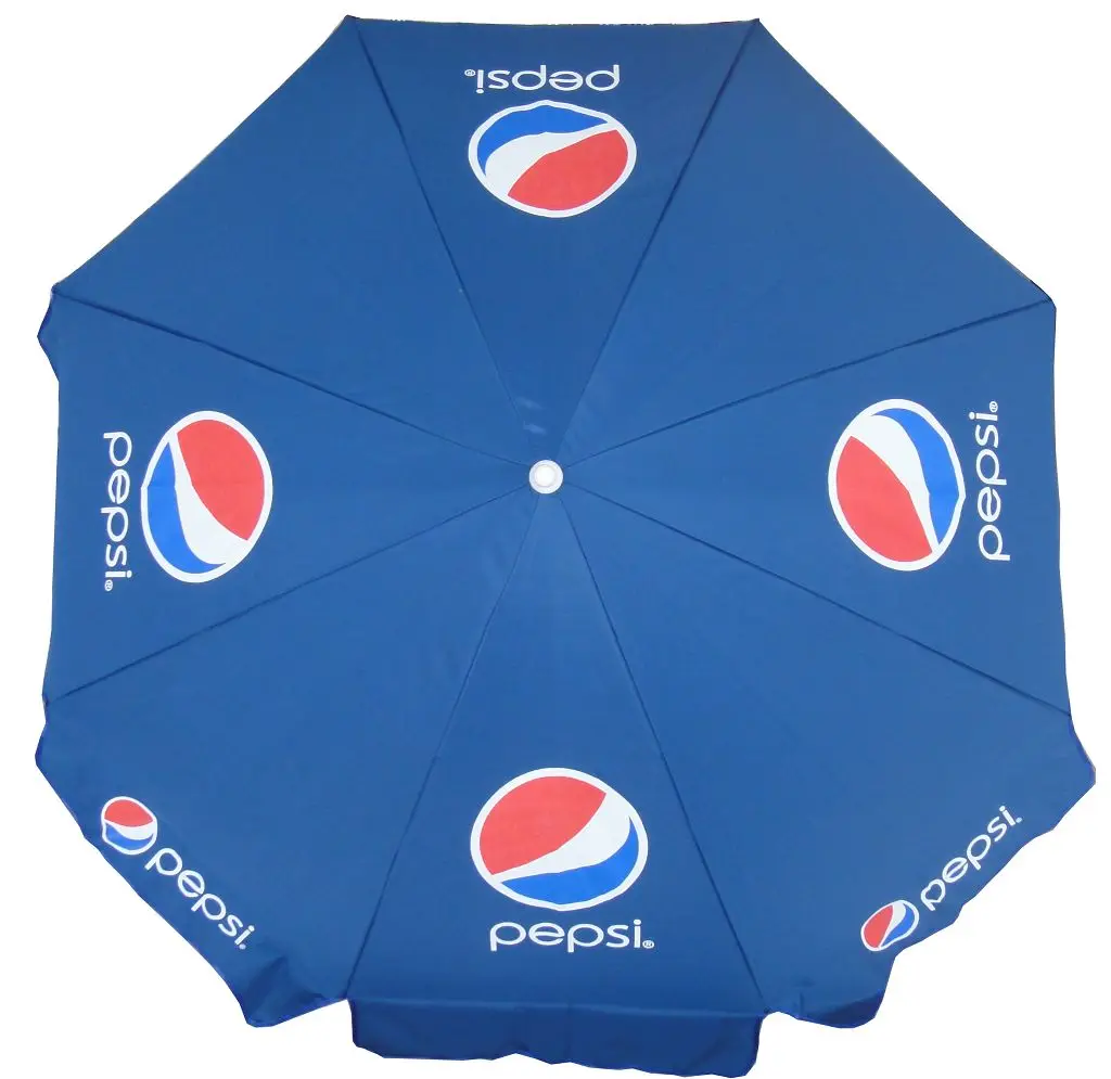 6' Advertising Gift Umbrella - Custom Printed Beach Umbrella