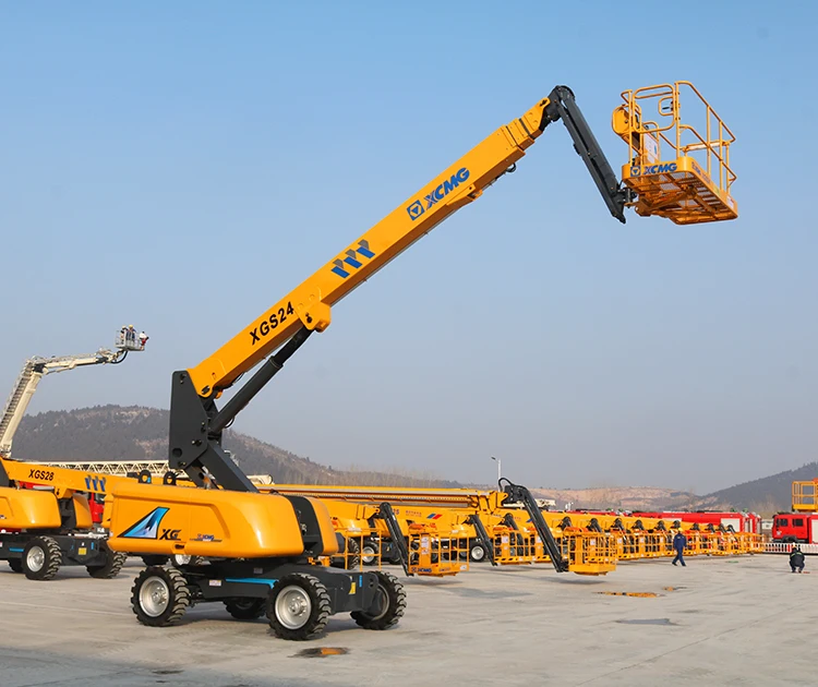 Xcmg Telescopico Boom Lift 22m Diesel Mobile Semovente Piattaforme Elevatrici Xgs24 In Vendita ...