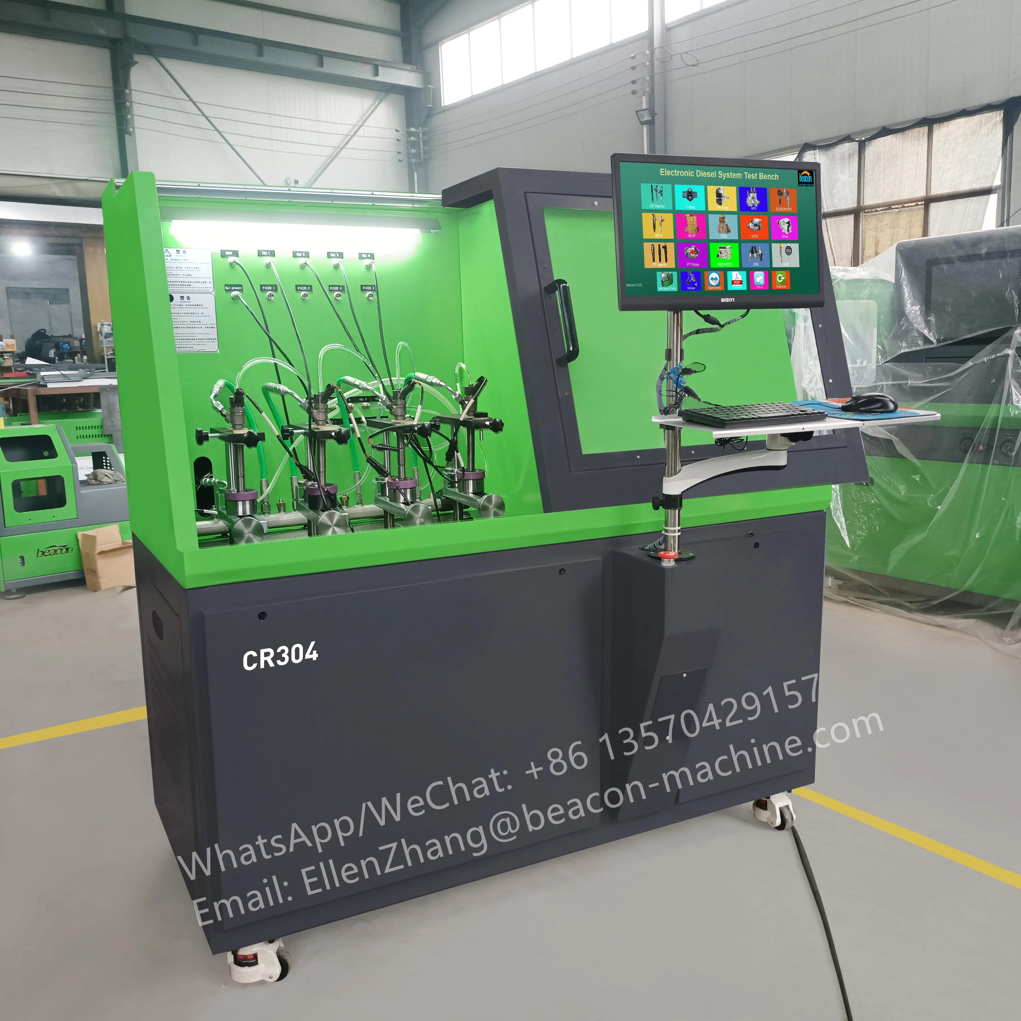 Test 4 Injectors At Same Time Beacon Laboratory Equipment Cr304 Cri ...