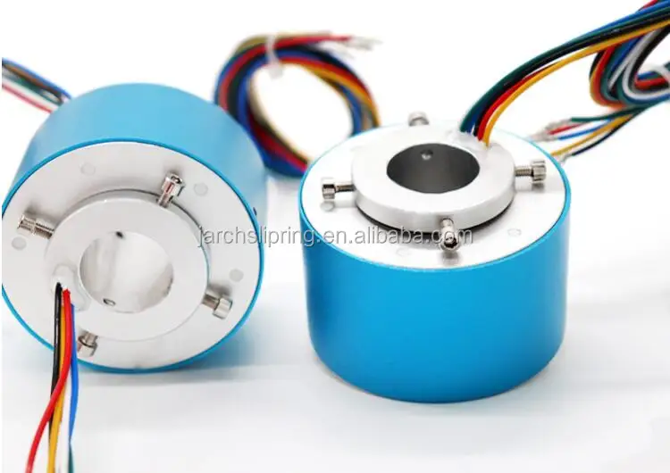 Separated Slip Ring Rotary Joint Electrical Connector Split Slip Ring ...