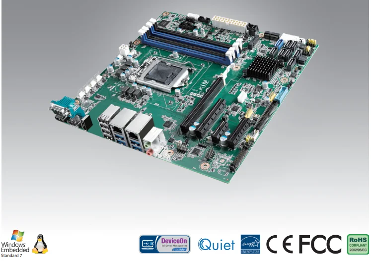 Advantech Aimb-586 Industrial Mini Pc Motherboard Instead Of Aimb-564vg-00a1e I7/i5/i3 Lga1151 ...