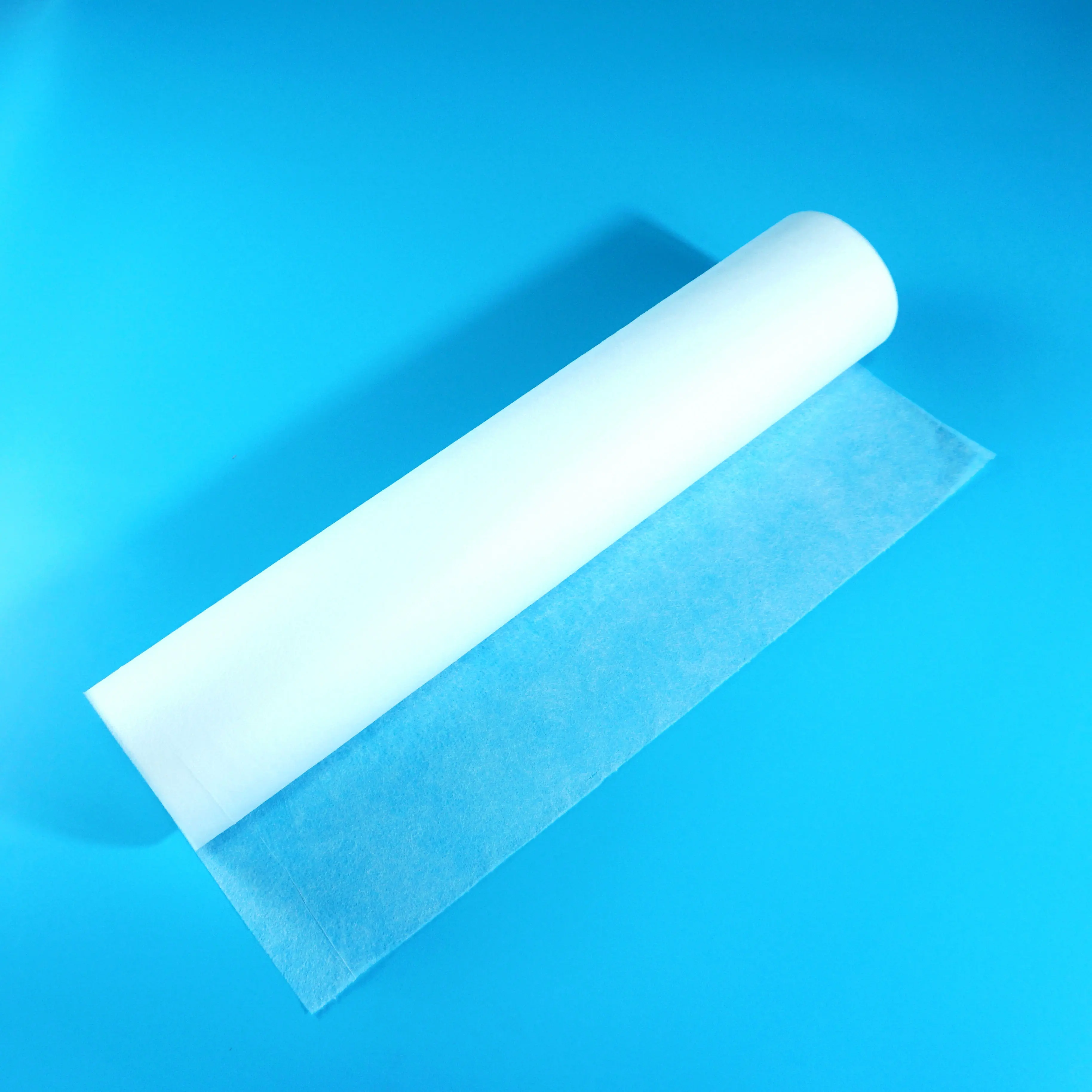 Disposable Bed Sheet Rolls - Nonwoven, Waterproof, White