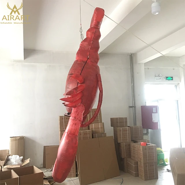 Marine Animals Inflatable Crayfish Decoration,Large Inflatable Crayfish ...