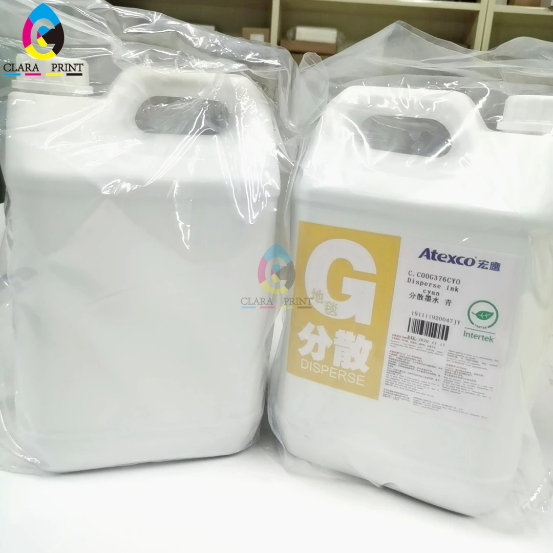 Atexco Pigment Ink 5000ml CMYK for Kyocera KJ4B-QA Print Head