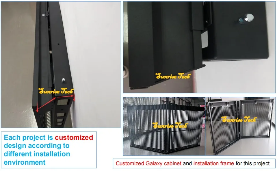 Transparent P31.25 Mm LED Mesh Screen - Full Color Display