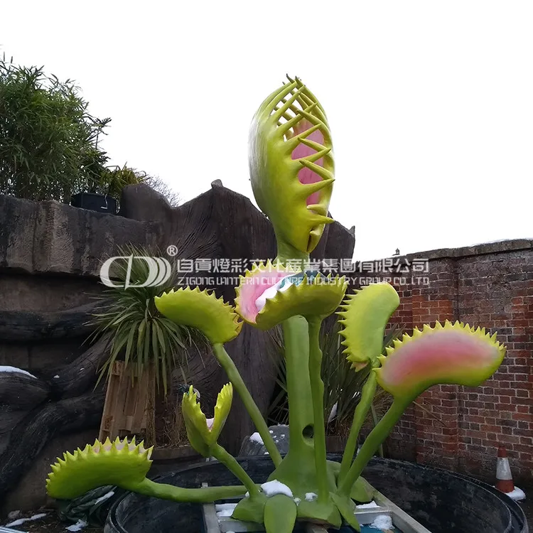 Garden Decoration Artificial Animatronic Plants for Theme Park| Alibaba.com