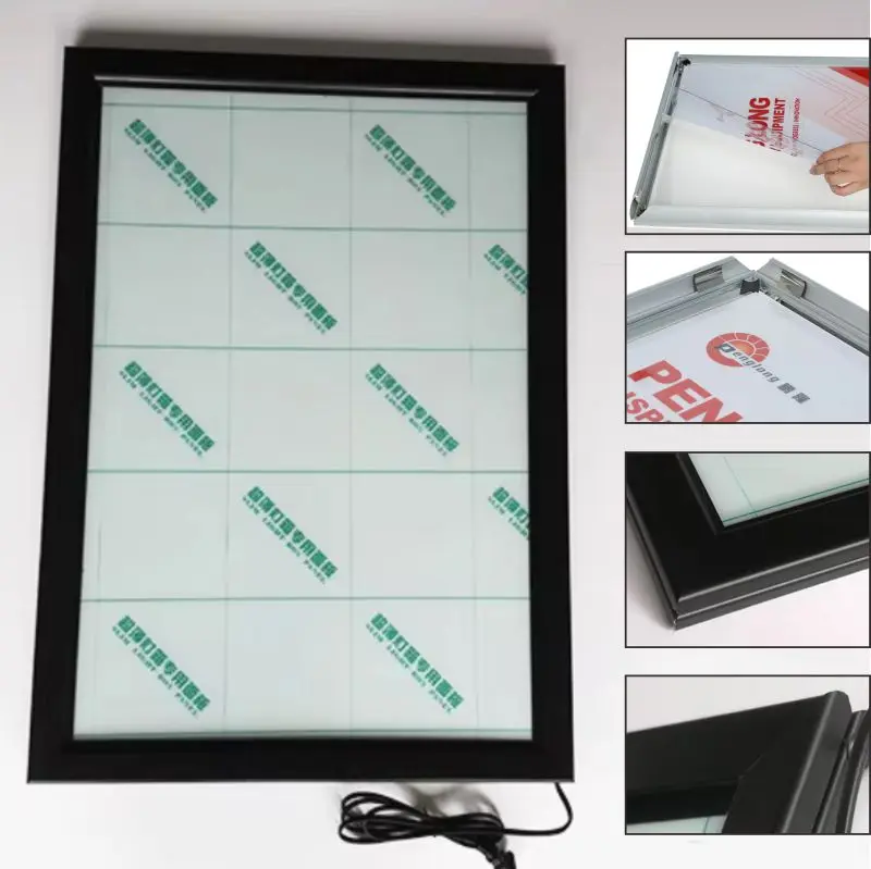 Backlight Acrylic Light Box Menu Board Display Anime Exhibit Slim Pizza ...