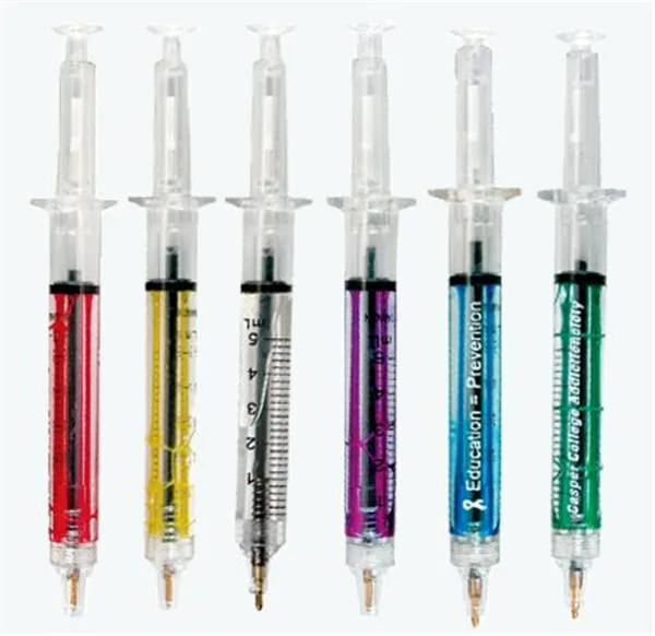 Novelty Injection Syringe Ballpoint Pen, Creative Novelty Lifelike ...